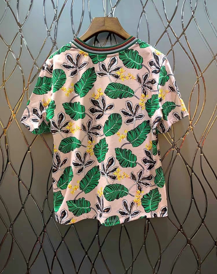 Indie Designs Leaf Print T-shirt – Indie Designs Clothing