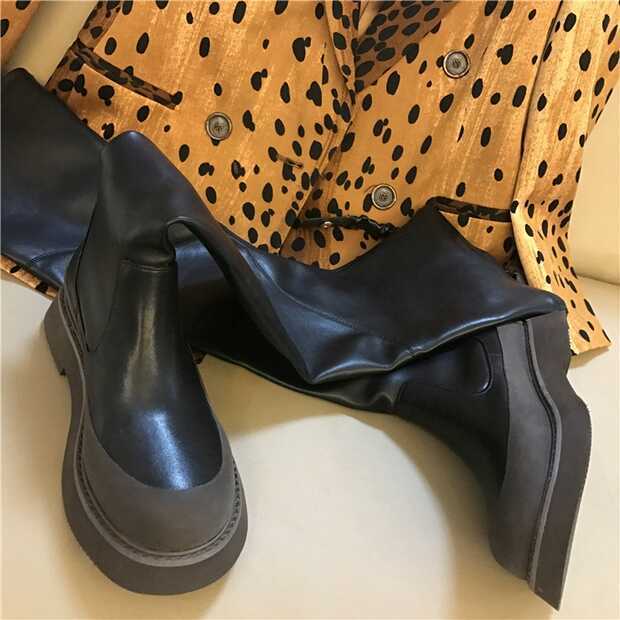 Indie Designs Elastic Leather Thigh High Boots – Indie Designs Clothing