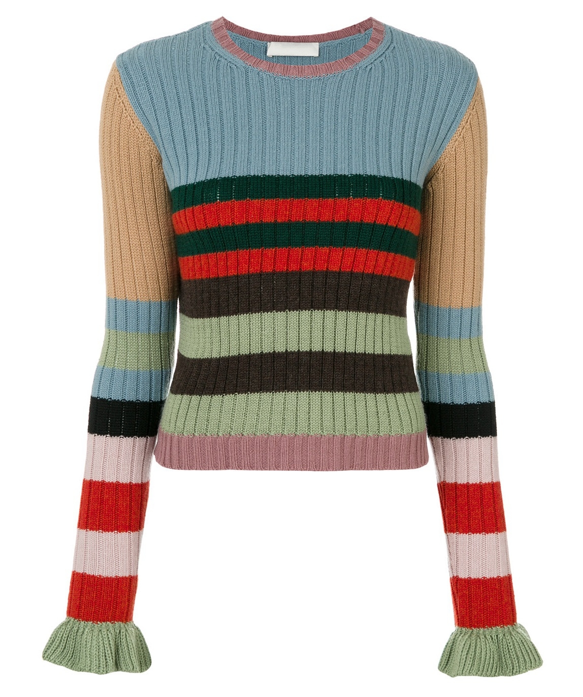 Indie Designs Striped Wool and Cashmere Sweater – Indie Designs Clothing