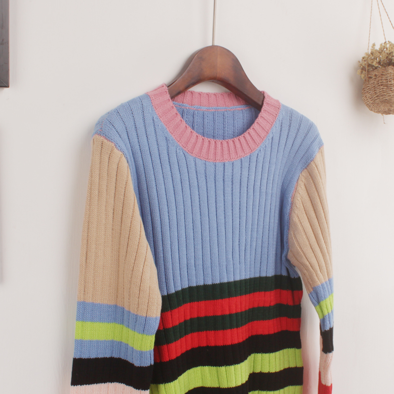 Indie Designs Striped Wool and Cashmere Sweater – Indie Designs Clothing