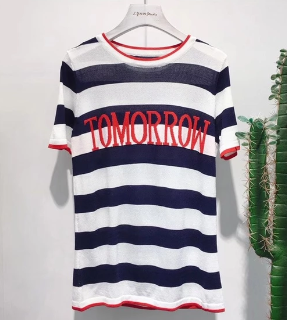 Indie Designs Striped Yesterday T-shirt – Indie Designs Clothing