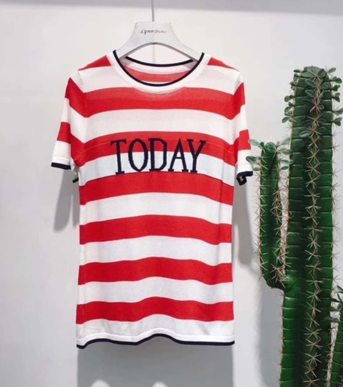 Indie Designs Striped Yesterday T-shirt – Indie Designs Clothing