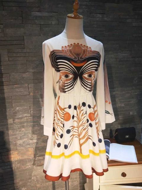 Indie Designs Pictorial Print Dress – Indie Designs Clothing