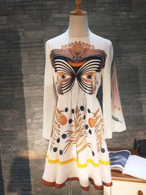 Indie Designs Pictorial Print Dress – Indie Designs Clothing