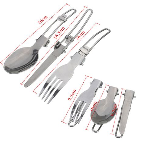 Foldable Cutlery Set – Mountrex