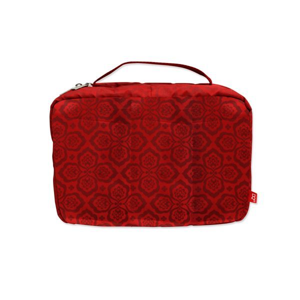 DQ & Co Red Floret Hanging Toiletry Bag – GoTravelOutdoor | Luggage ...
