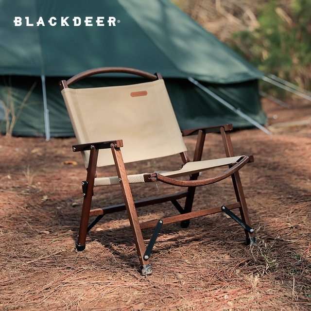 Blackdeer Nature Oak Folding Chair - Khaki – GoTravelOutdoor