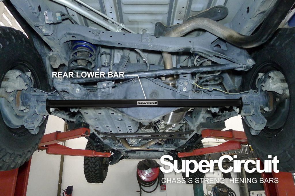 Toyota FJ Cruiser Rear Lower Bar – SUPERCIRCUIT