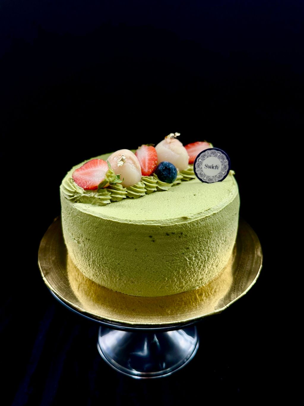 Matcha Lychee Cake – Swich Cafe