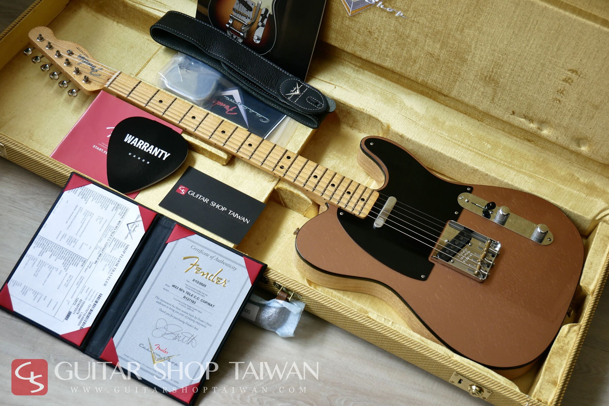全新 Fender Custom Shop Masterbuilt Jason Smith 50s Telecaster Closet ...