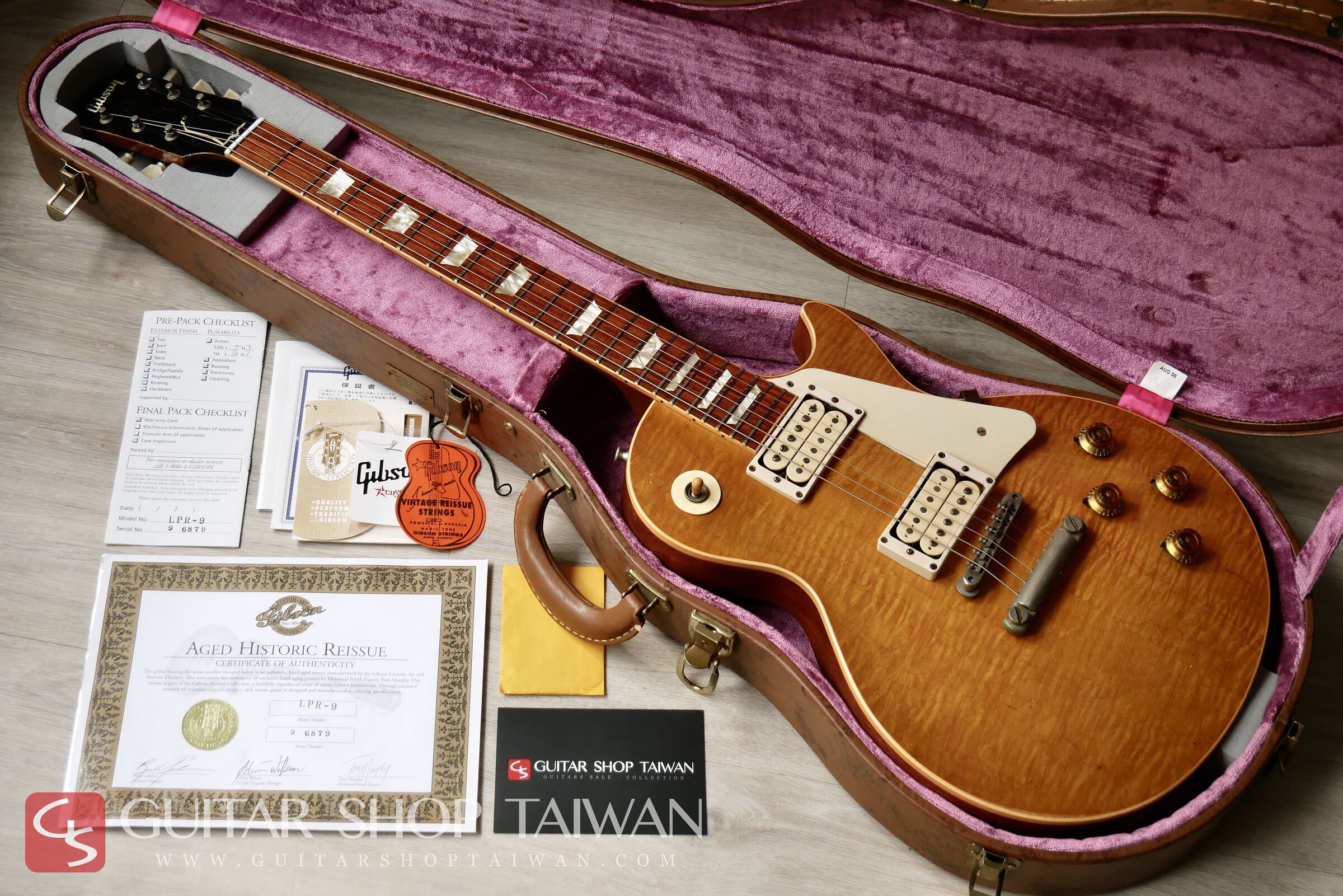 2006 Gibson Custom Shop 1959 Les Paul Reissue HRM Tom Murphy Heavy Aged ...
