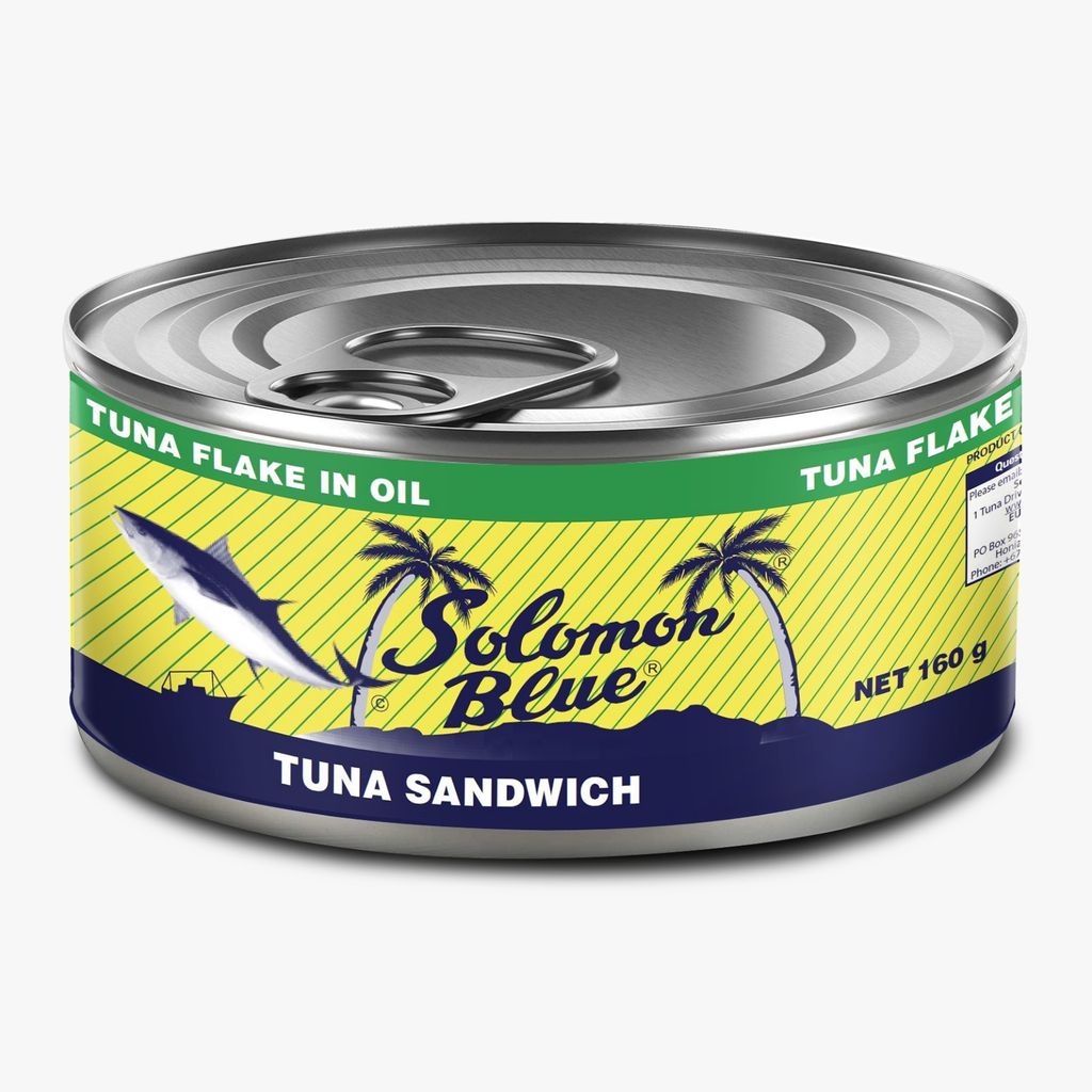 Solomon Blue Tuna Flake In Oil Tuna Sandwich 160gm Medella Malaysia