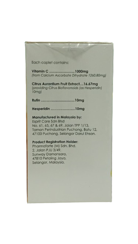 [SELECTED] - NUTRIFORTE Buffered Vitamin C 1000mg With BIOFLAVONOIDS ...