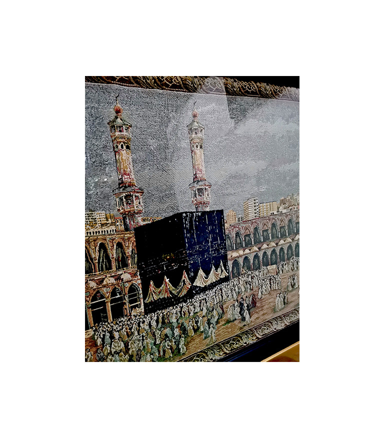 GELAREH Islamic Art Frame - Kaabah - Size:88x120cm – Gelareh Store