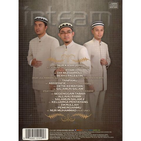 (Used) INTEAM Kembara Sedekad CD – Rock At Large