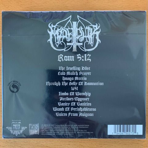 MARDUK Rom 5:12 (2020 Reissue, Slipcase) CD – Rock At Large