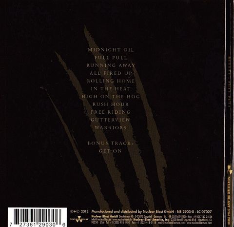 BULLET Full Pull (Limited Edition, Gatefold card sleeve) CD – Rock At Large