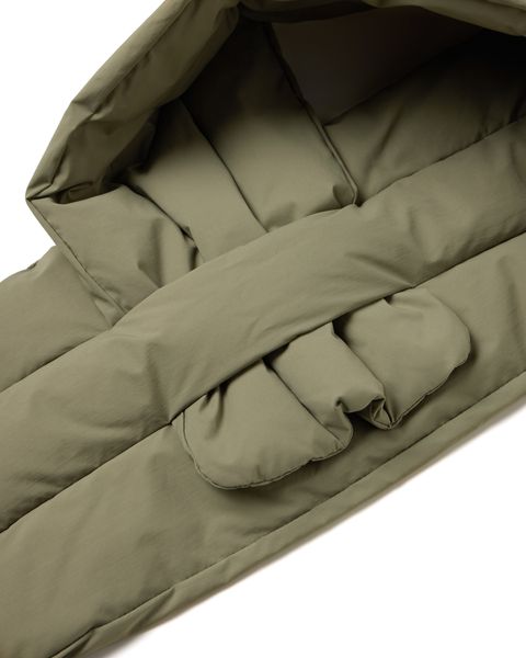 WISDOM® DOWN PACKABLE SCARF - KHAKI – WHITEROCK