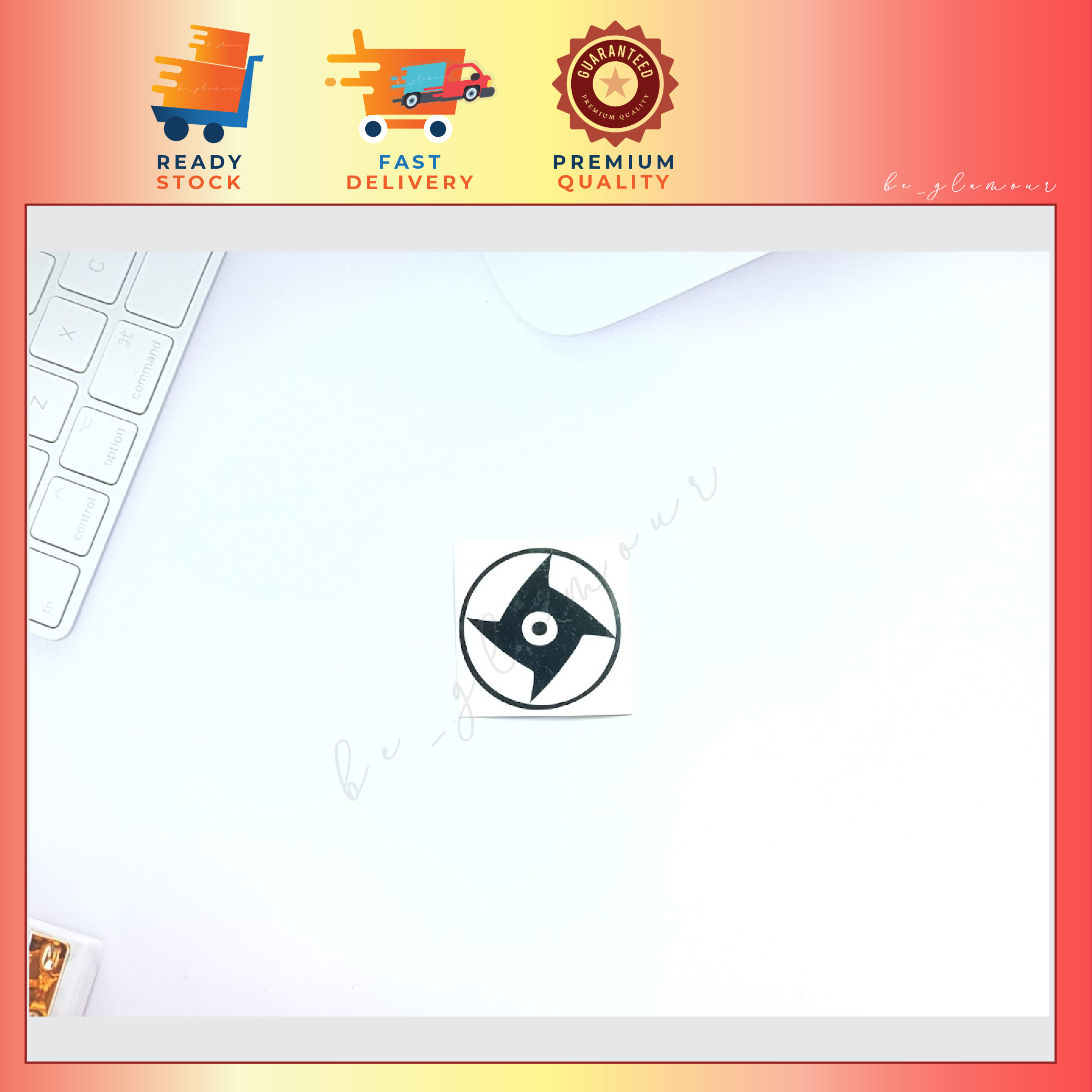 Shin Mangekyo Sharingan Sticker uchiha susano stiker waterproof cahaya ...