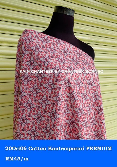 Kain Ela RUNGUS – Chanteek Borneo eShop