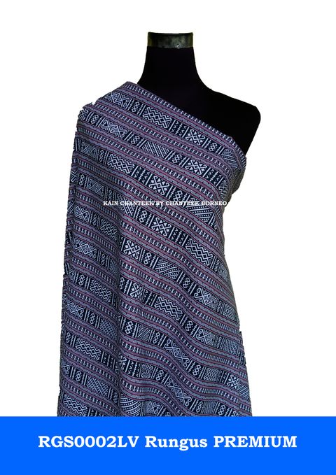 Kain Ela RUNGUS – Chanteek Borneo eShop