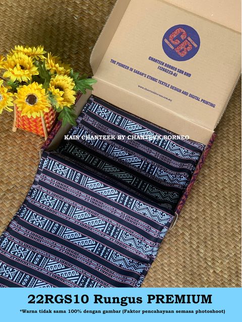 Kain Ela RUNGUS – Chanteek Borneo eShop