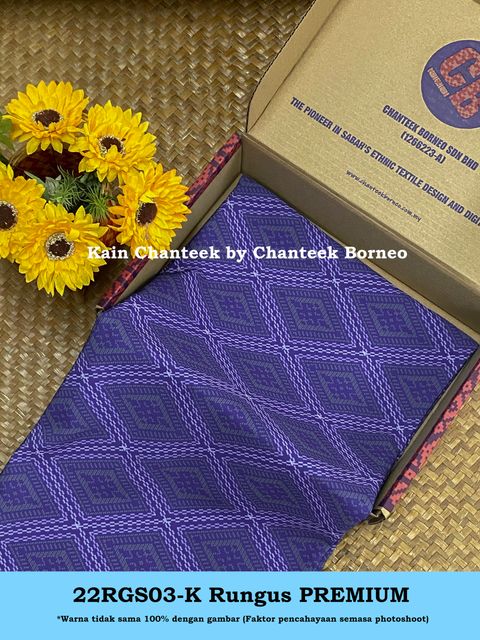 Kain Ela RUNGUS – Chanteek Borneo eShop