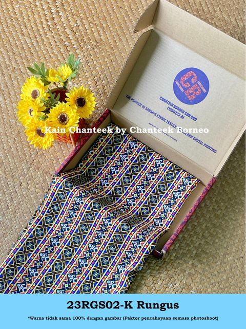 Kain Ela RUNGUS – Chanteek Borneo eShop