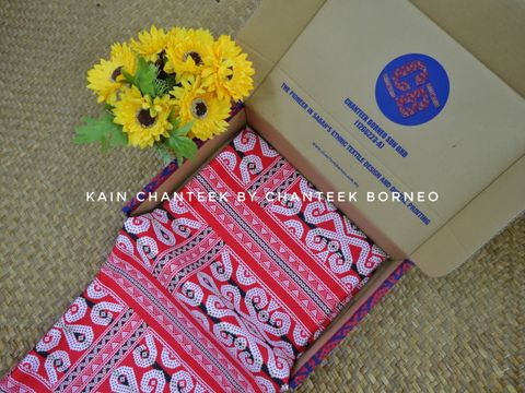 23MT05 Murut PREMIUM (Red) – Chanteek Borneo eShop