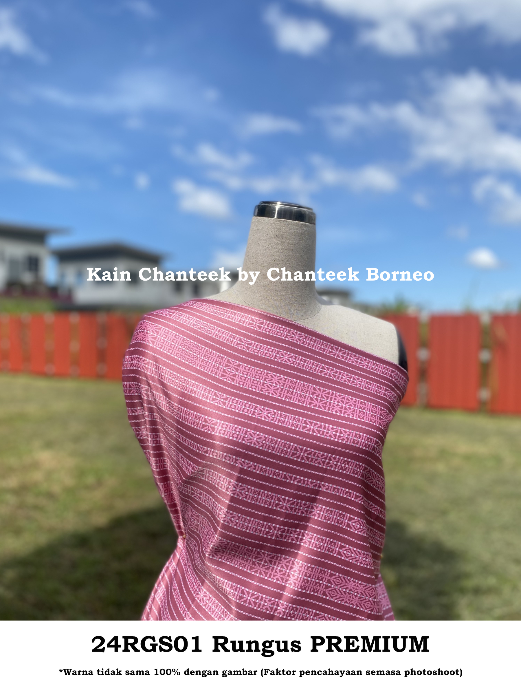 FABRIC - RUNGUS DESIGN – Chanteek Borneo eShop