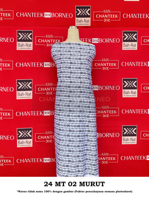 24MT02 Murut PREMIUM (White) – Chanteek Borneo eShop