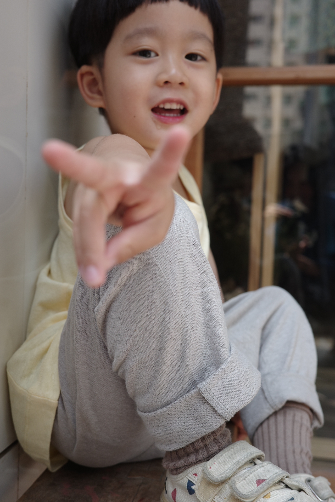 Co Label - Manco Linen /grey – 木 吉。