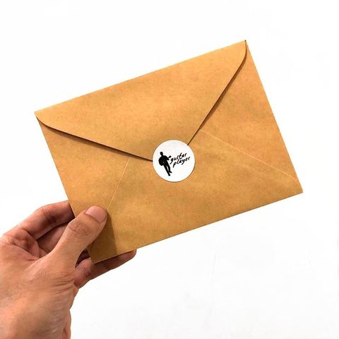 Guitar Player 金屬漸層吉他明信片 卡片 – 吉他玩家 Guitar Player｜臺灣原創民謠吉他設計品牌 Taiwan's ...