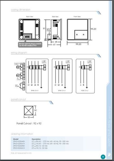DELAB DP-21 Earth Fault Relay DTL – Synetric Shop