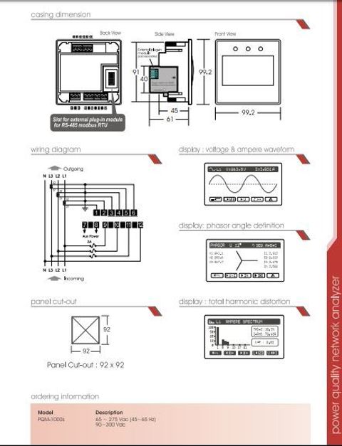 DELAB PQM-1000s Digital Power Meter – Synetric Shop