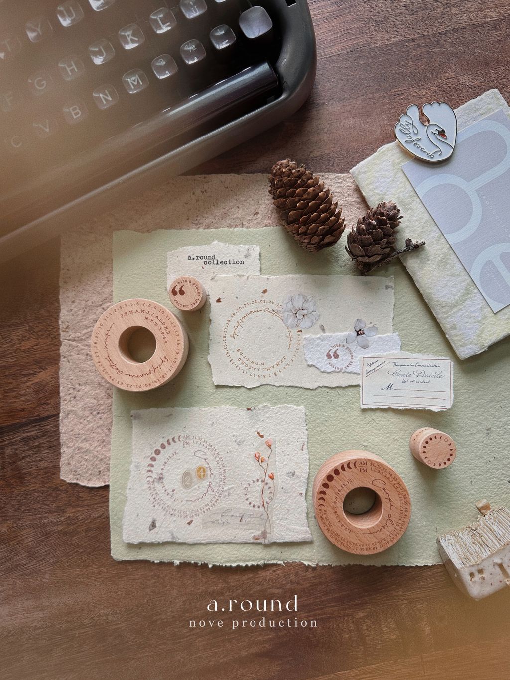 a.round Rubber Stamp Collection – Nove