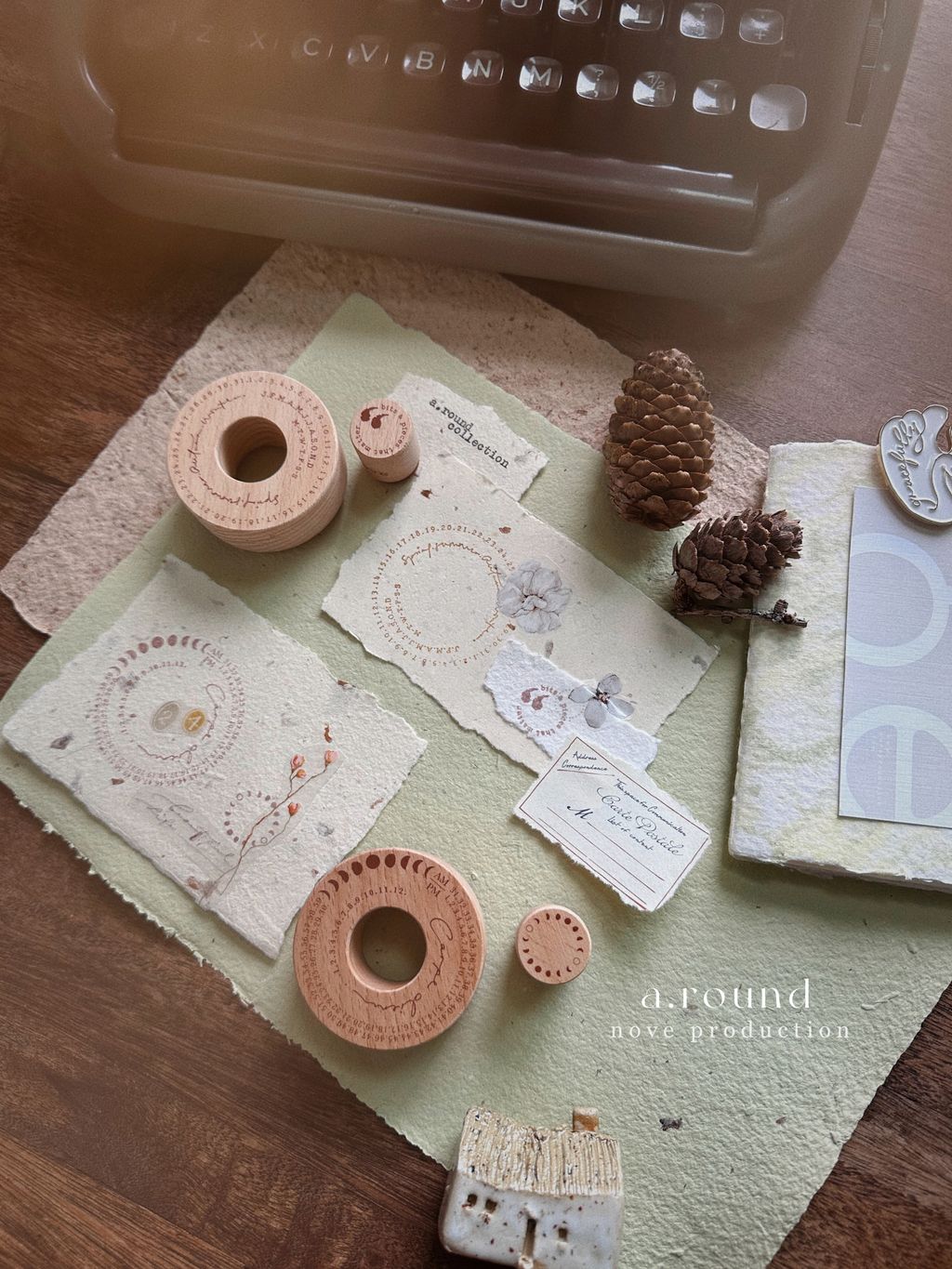 a.round Rubber Stamp Collection – Nove