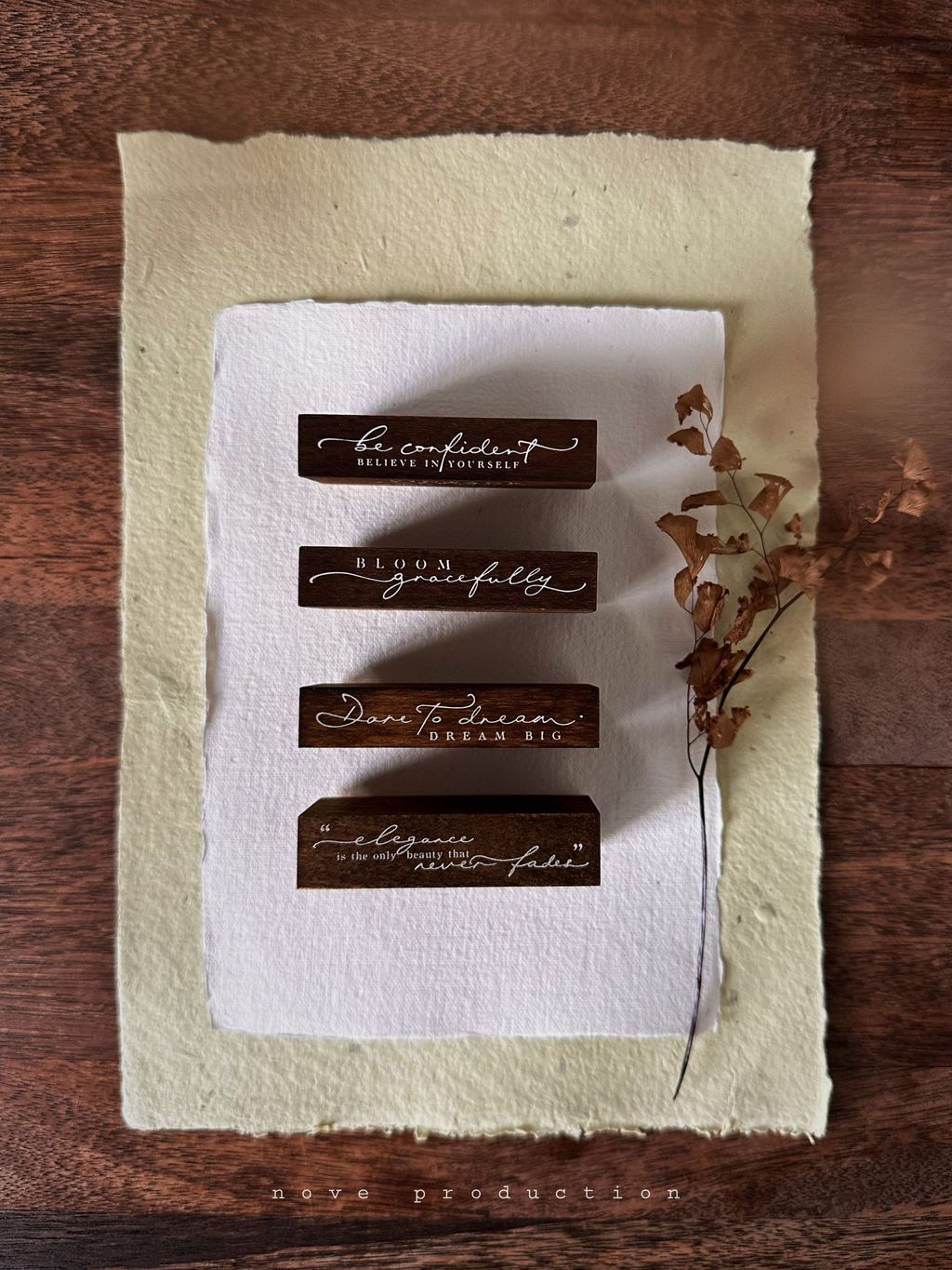 Vintage Elegance Collection - Rubber Stamps – Nove