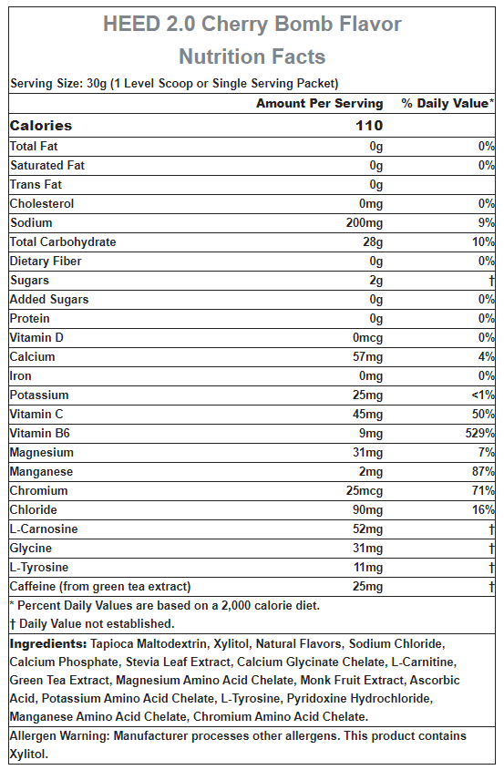 HEED - High Energy Electrolytes Drink – Hammer Nutrition Malaysia