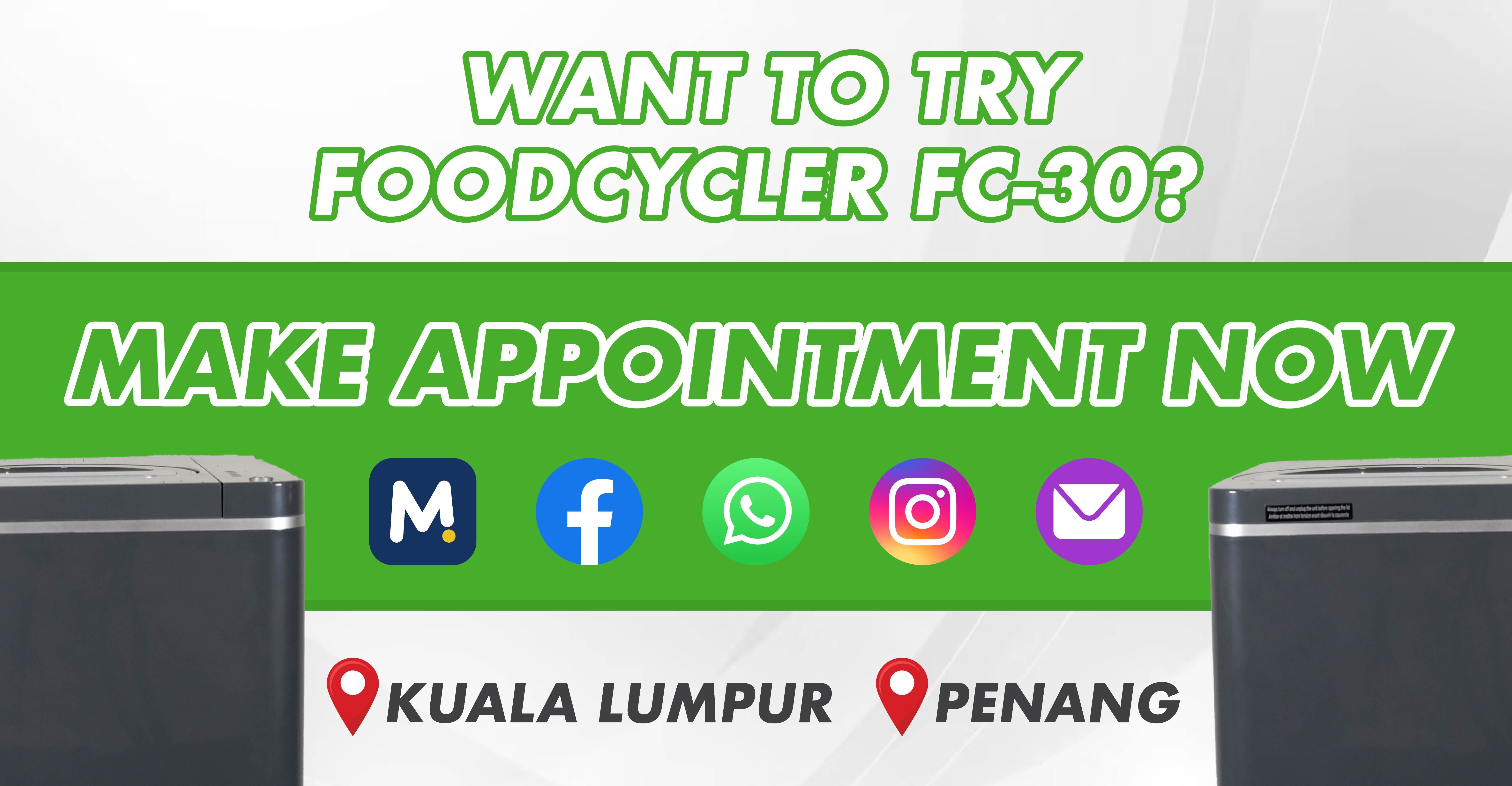 FoodCycler FC-30 - Food Waste Machine | Turn Kitchen Waste into Organic ...