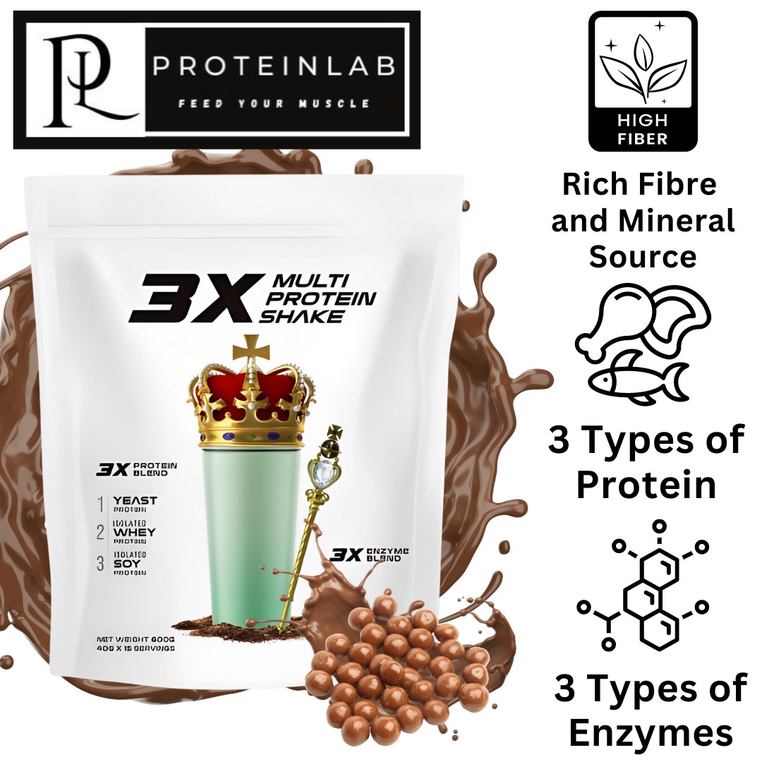 3X MULTI PROTEIN SHAKE (600G) (15 SERVING) – Proteinlab Malaysia ...