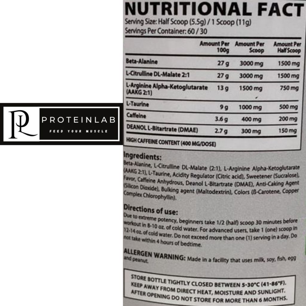 Musclerulz Pre Rulz Pre-Workout (30 servings) – Proteinlab Malaysia ...