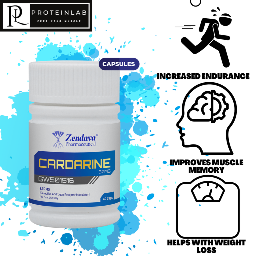 Zendava Pharmaceuticals Cardarine (GW-501516) – Proteinlab Malaysia ...