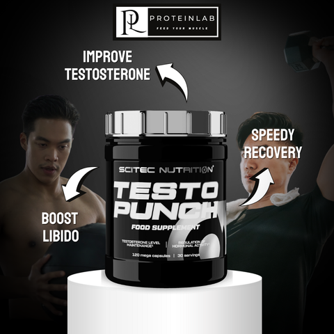 SciTec Nutrition Testo Punch (120 Capsules) – Proteinlab Malaysia ...