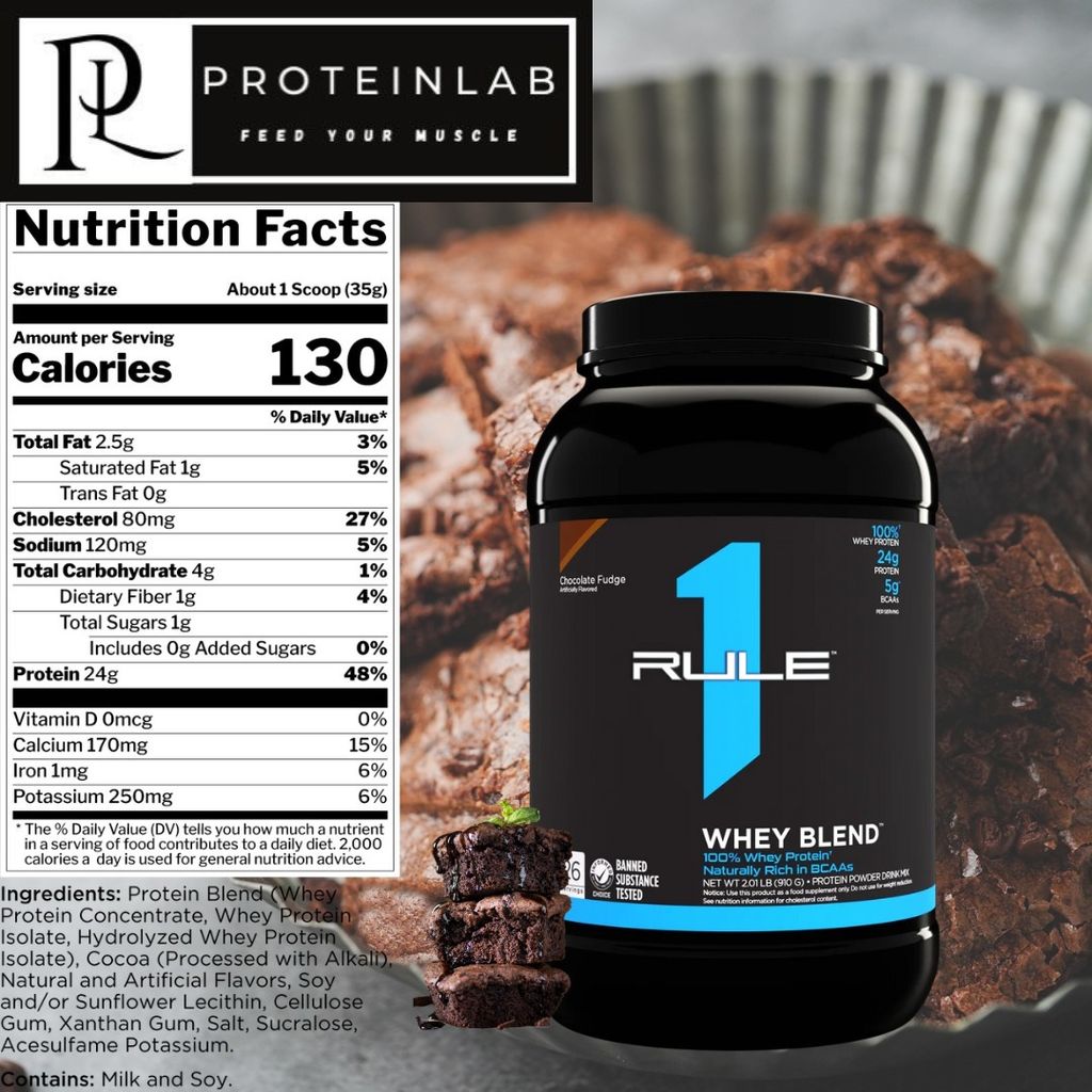Rule 1 Whey Blend (2lbs) – Proteinlab Malaysia - Sport supplement ...
