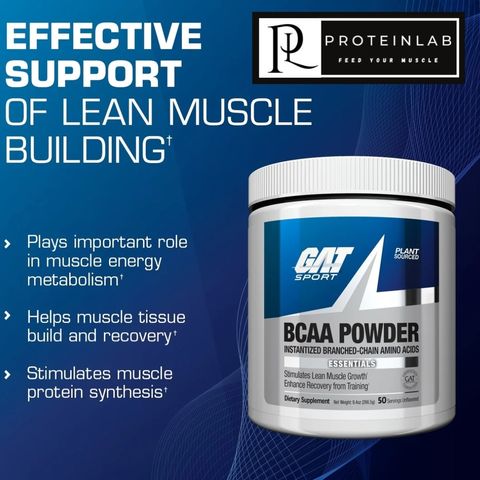 GAT Sport BCAA Powder 60 Servings (Unflavored) – Proteinlab Malaysia ...