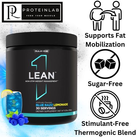 Rule 1 Lean – Stim-Free Fat Burner for Lean Muscle & Metabolism (30 ...