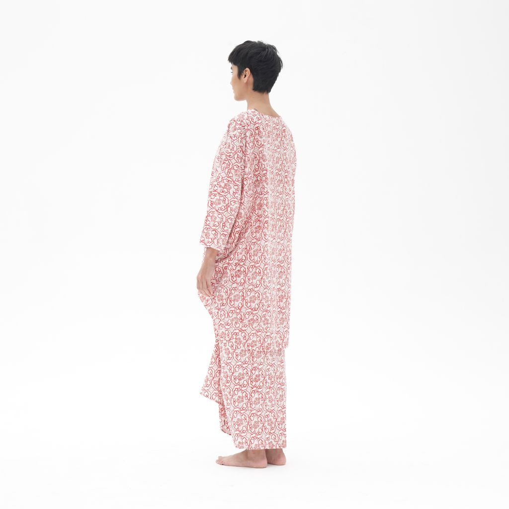 Kapten Batik x Saarat Kaftan Set - Megha