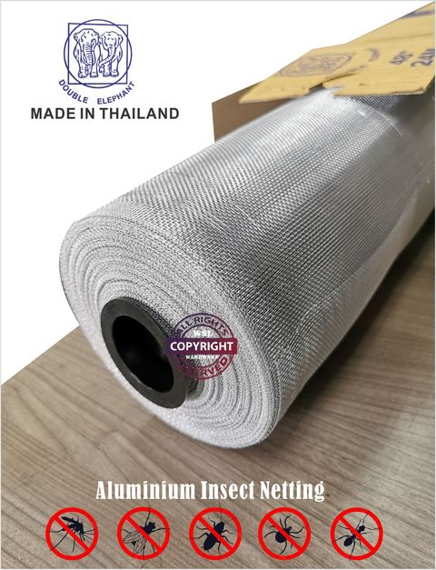 Aluminium Insect Netting 48" x 24 meter # Mosquito Mesh – wujinwu.store