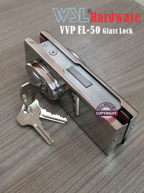 VVP- FL50 Tempered Glass Door Lock – wujinwu.store